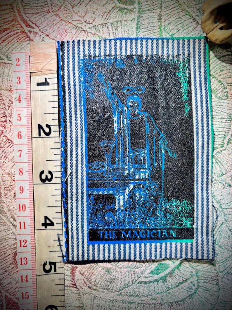 Der Magician Rider Taile Patch ist ein Goth Punk Patch zum Aufnähen ...