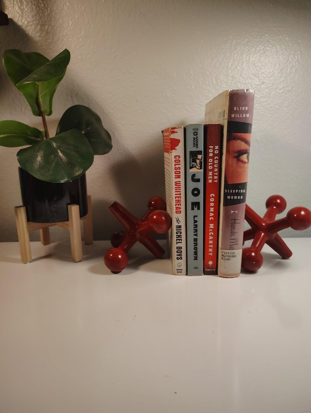 Mid Century Modern Oversized Jacks Pop Art Book Ends ( a Pair) - Etsy