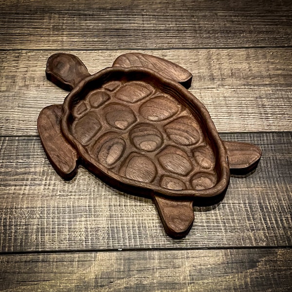 Wood Turtle - Etsy