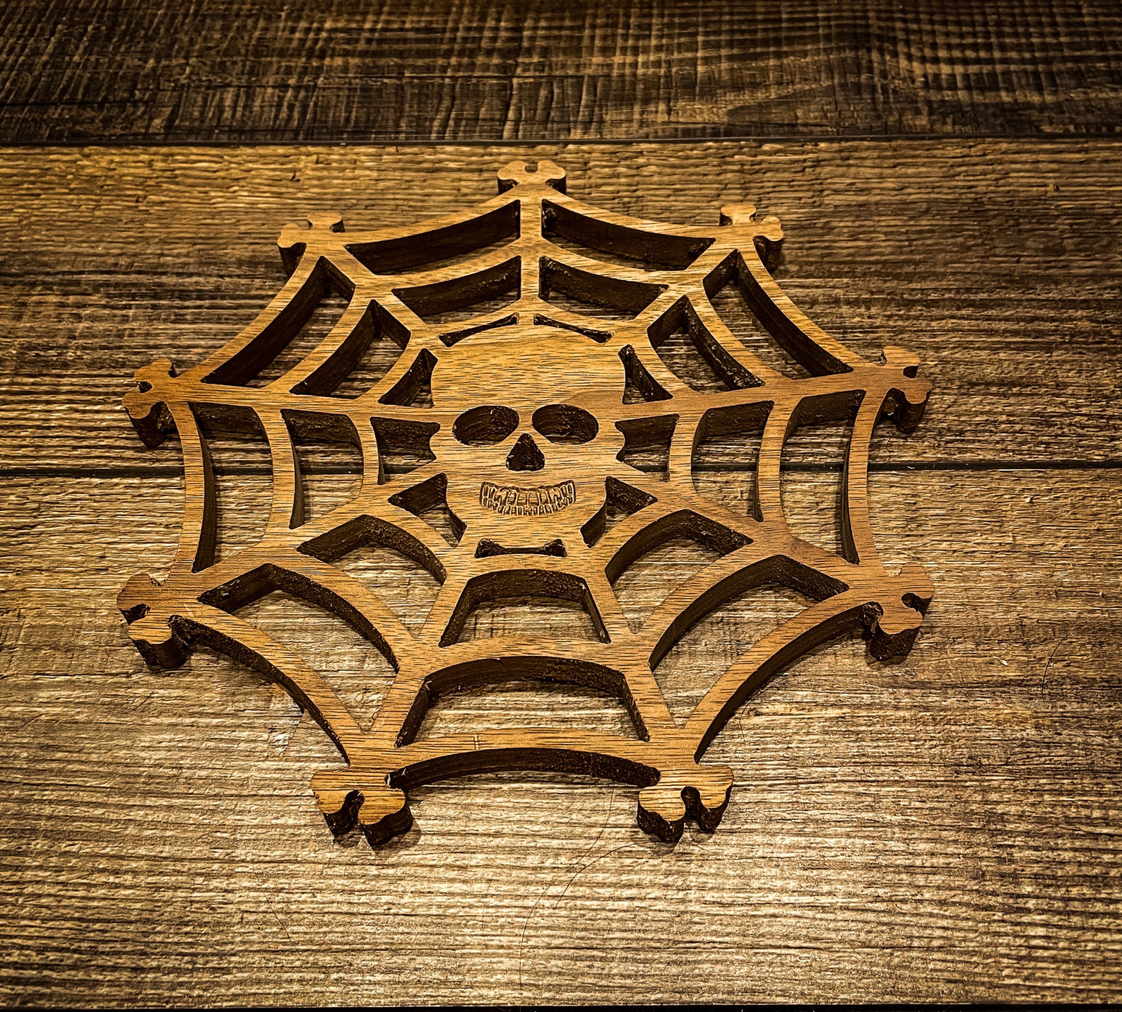 Halloween Trivet Spider, DIGITAL File, CNC Files for Wood Carving - Etsy