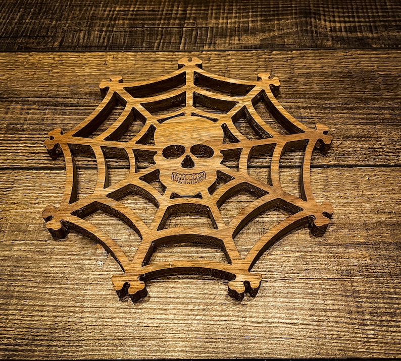 Halloween Trivet Spider, DIGITAL File, CNC Files for Wood Carving - Etsy