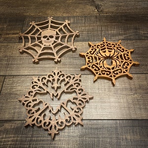 Halloween Trivet Spider, DIGITAL File, CNC Files for Wood Carving - Etsy