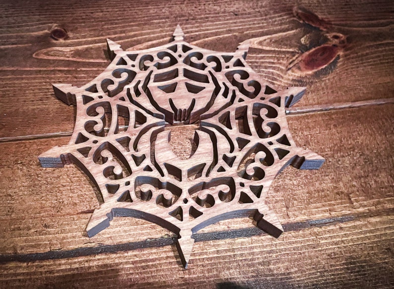 Halloween Trivet Spider DIGITAL File CNC Files for Wood - Etsy