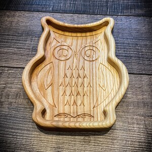 Owl Catch All Tray, Valet Tray, Ring Tray, 5th Anniversary Gift ...