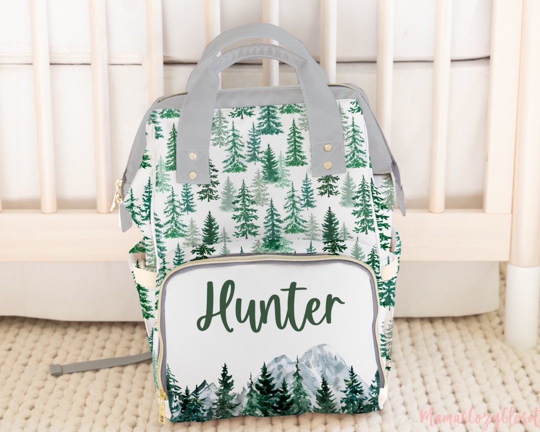 Personalized Diaper Backpack, Diaper Bag With Baby's Name, Custom ...