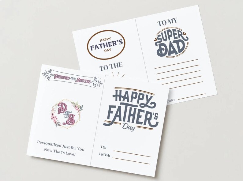 Father's Day Kid's Fill-out Card Printable | Instant Download | Digital ...