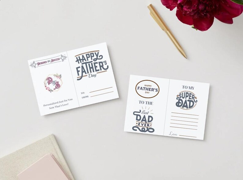 Father's Day Kid's Fill-out Card Printable | Instant Download | Digital ...