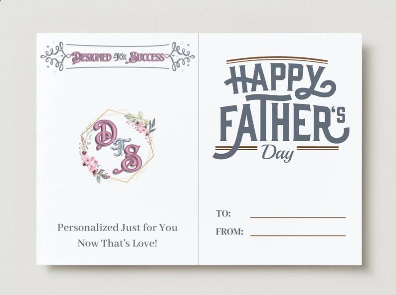 Father's Day Kid's Fill-out Card Printable | Instant Download | Digital ...