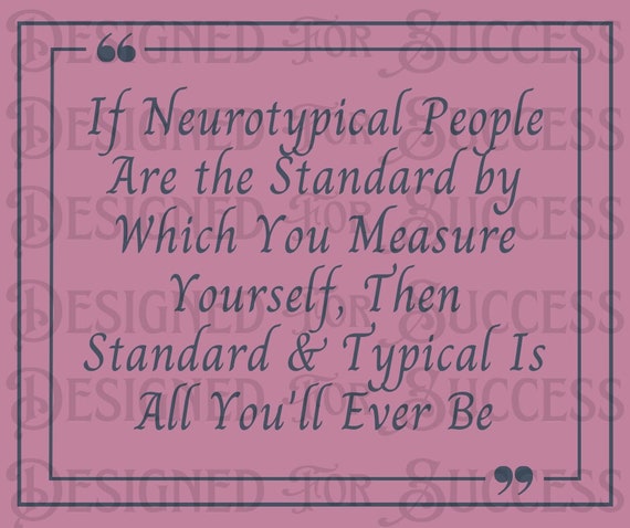 Personalized Printable Neurodiversity Quote Digital Download - Etsy