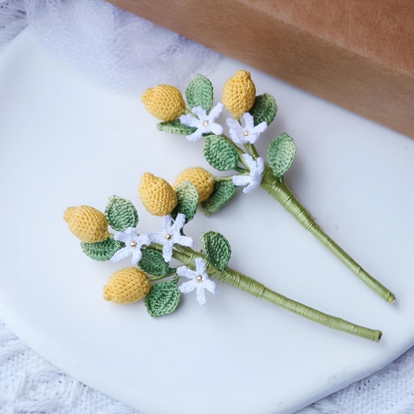 Crochet Brooch - Etsy