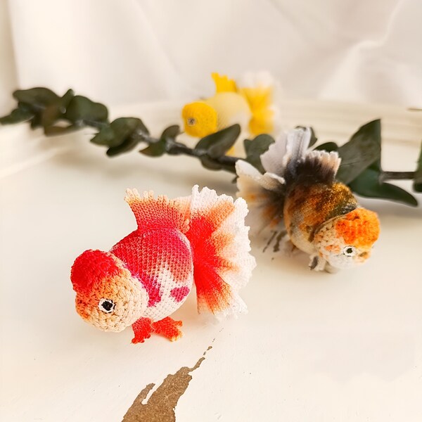 Crochet Goldfish Plush - Etsy