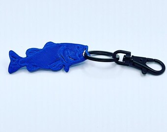 3d Printed Fish Keychain - Etsy