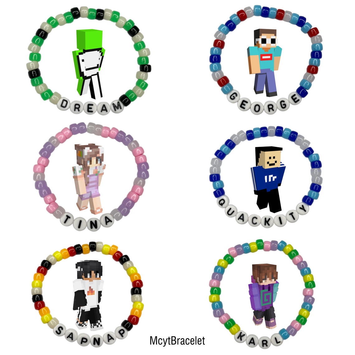 Dream Smp Bracelets - Etsy