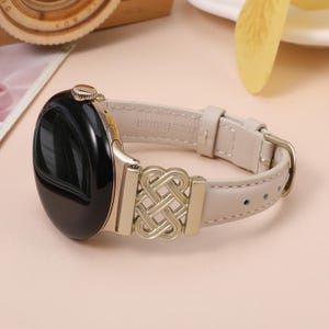 Slim Leather Band for Google Pixel Watch Band, Google Pixel Watch 2 ...