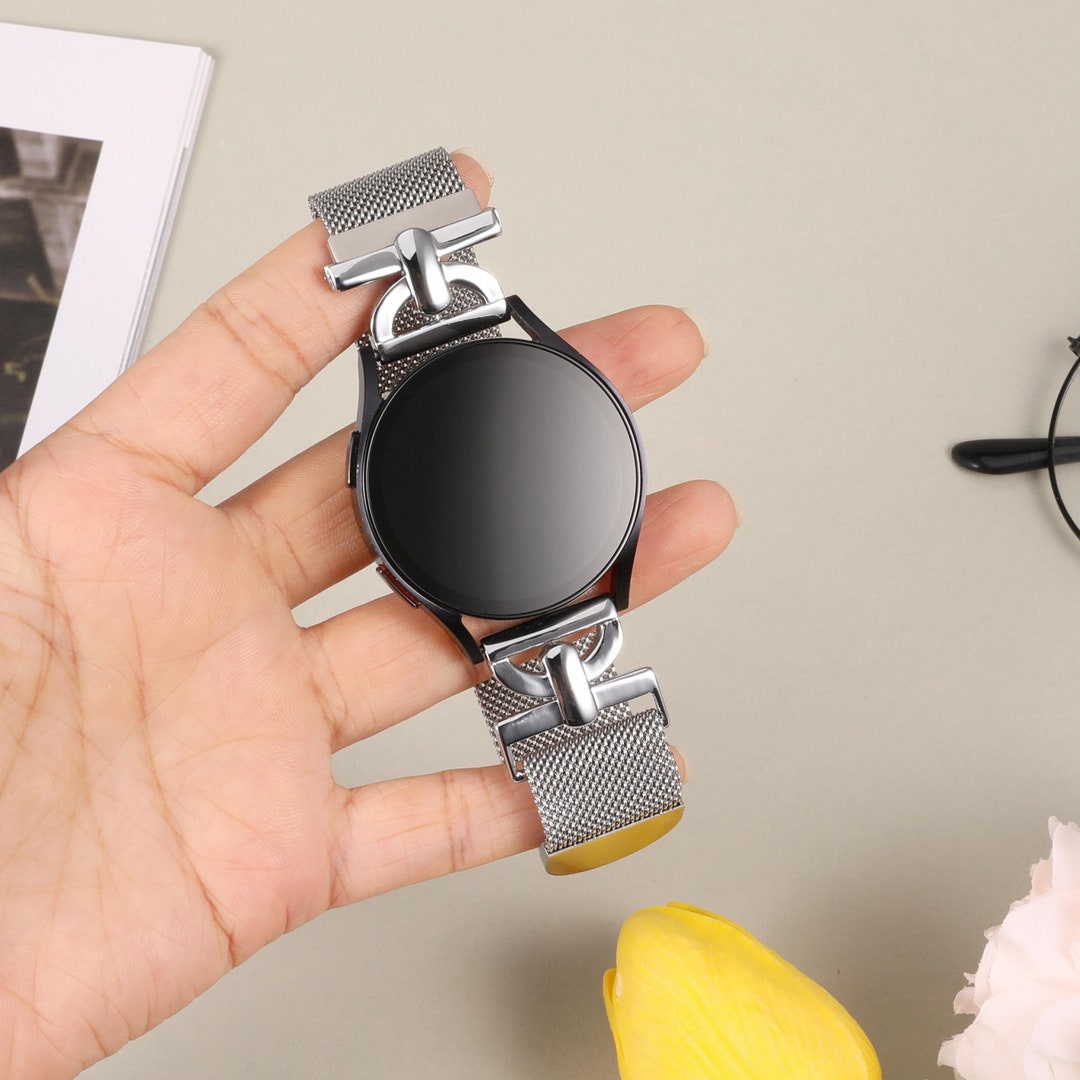 Magnetic Loop Strap for Samsung Galaxy Watch 7/6/5/4/active 2 40mm 44mm ...