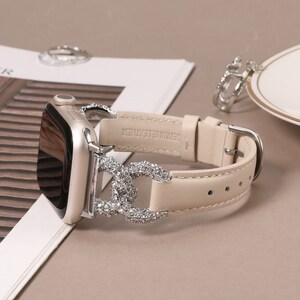 Leather Band Apple Watch Bands Women 38/40/41/42/44/45/49mm Ultra ...