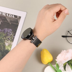 Magnetic Loop Strap for Samsung Galaxy Watch 7/6/5/4/active 2 40mm 44mm ...