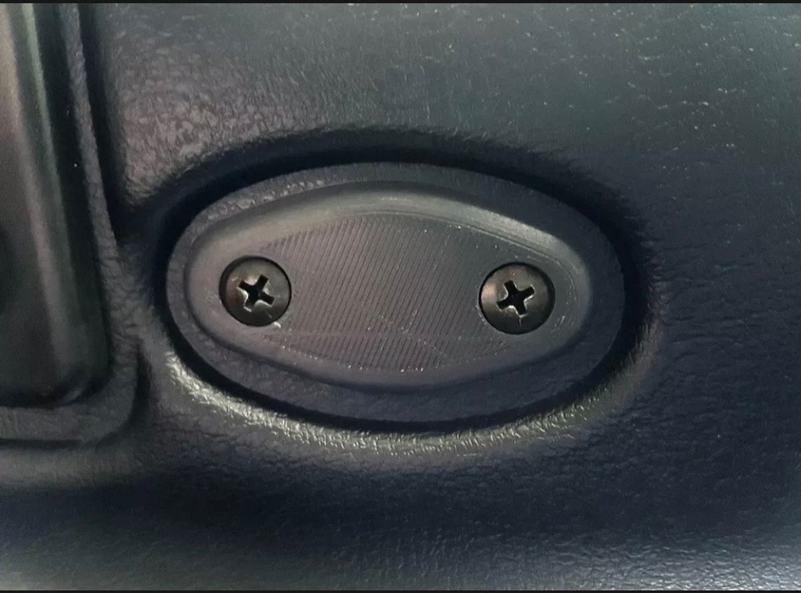 Mazda Miata Sun Visor Delete Block off / Blank Plates MX-5 NA NB 1990 ...