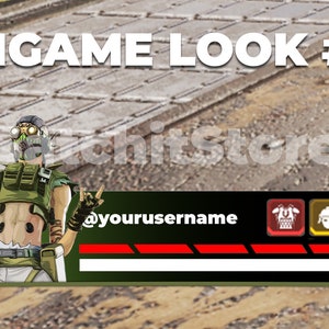 OCTANE Banner Animated or Static | Apex Legends Health Bar Overlay for ...