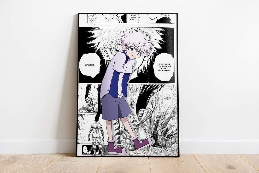 Anime Manga Poster: Killua Zoldyck Art Print (digital Download) - Etsy