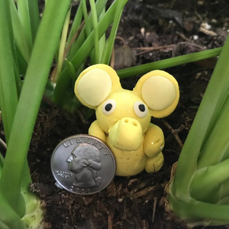 Polymer Clay Elephant Elephant Clay Animal Clay Elephant - Etsy