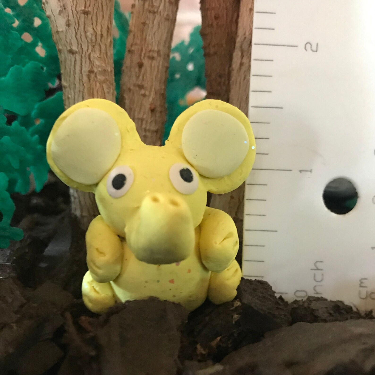 Polymer Clay Elephant Elephant Clay Animal Clay Elephant - Etsy