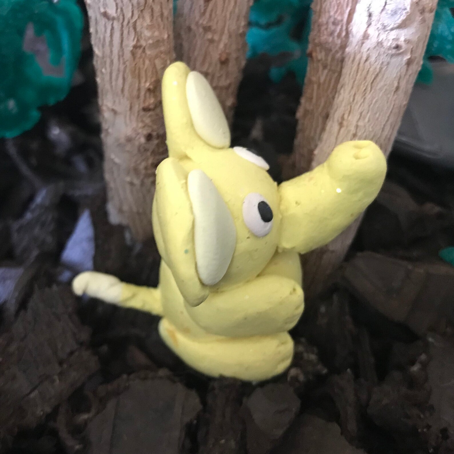 Polymer Clay Elephant Elephant Clay Animal Clay Elephant - Etsy