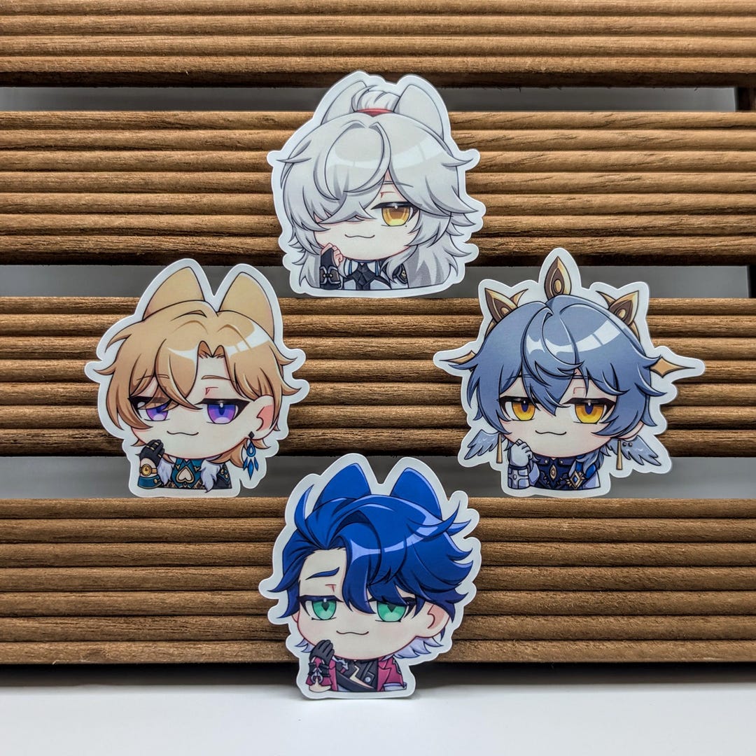 HSR Smug Face Stickers | Honkai Star Rail | Waterproof Stickers - Etsy