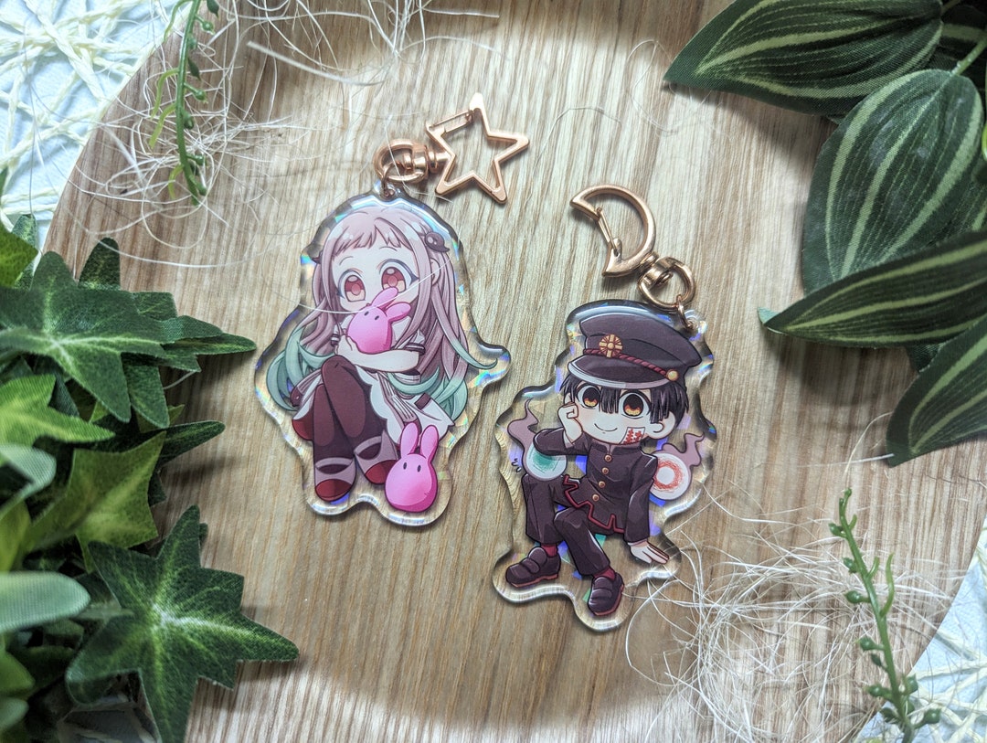 Hanako TBHK Toilet Bound Keychains | Epoxy Acrylic Charms - Etsy
