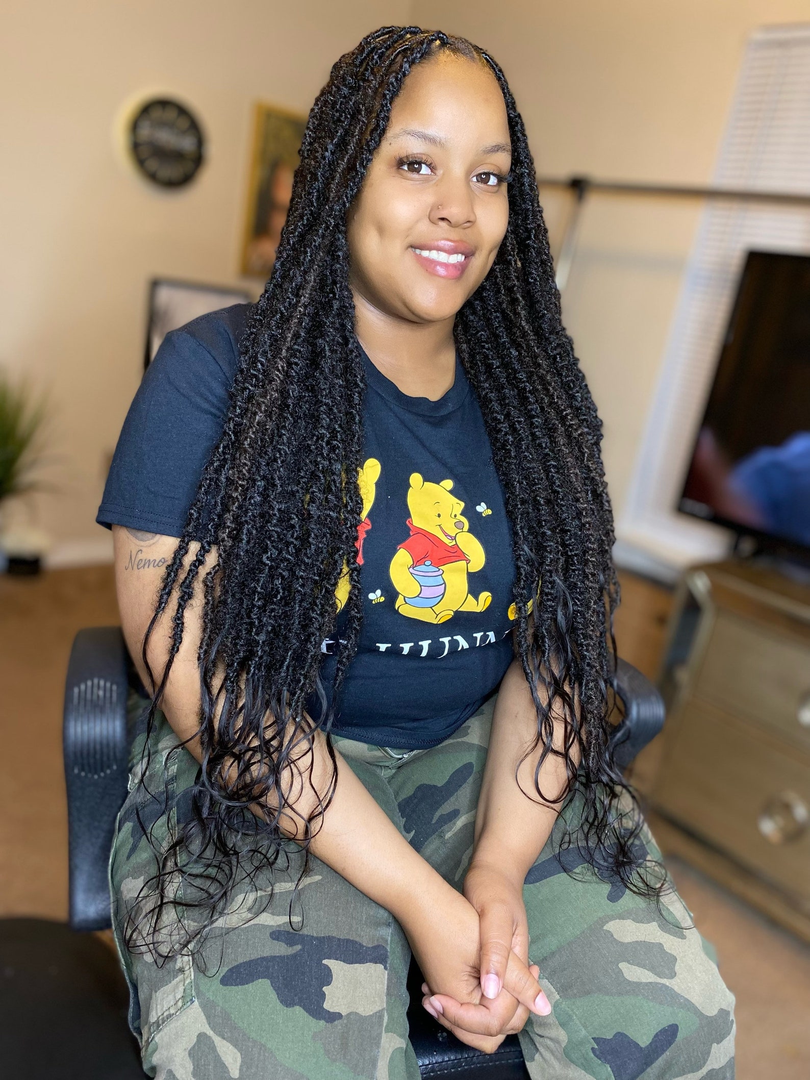 Caribbean Locs Human Hair Curls - Etsy