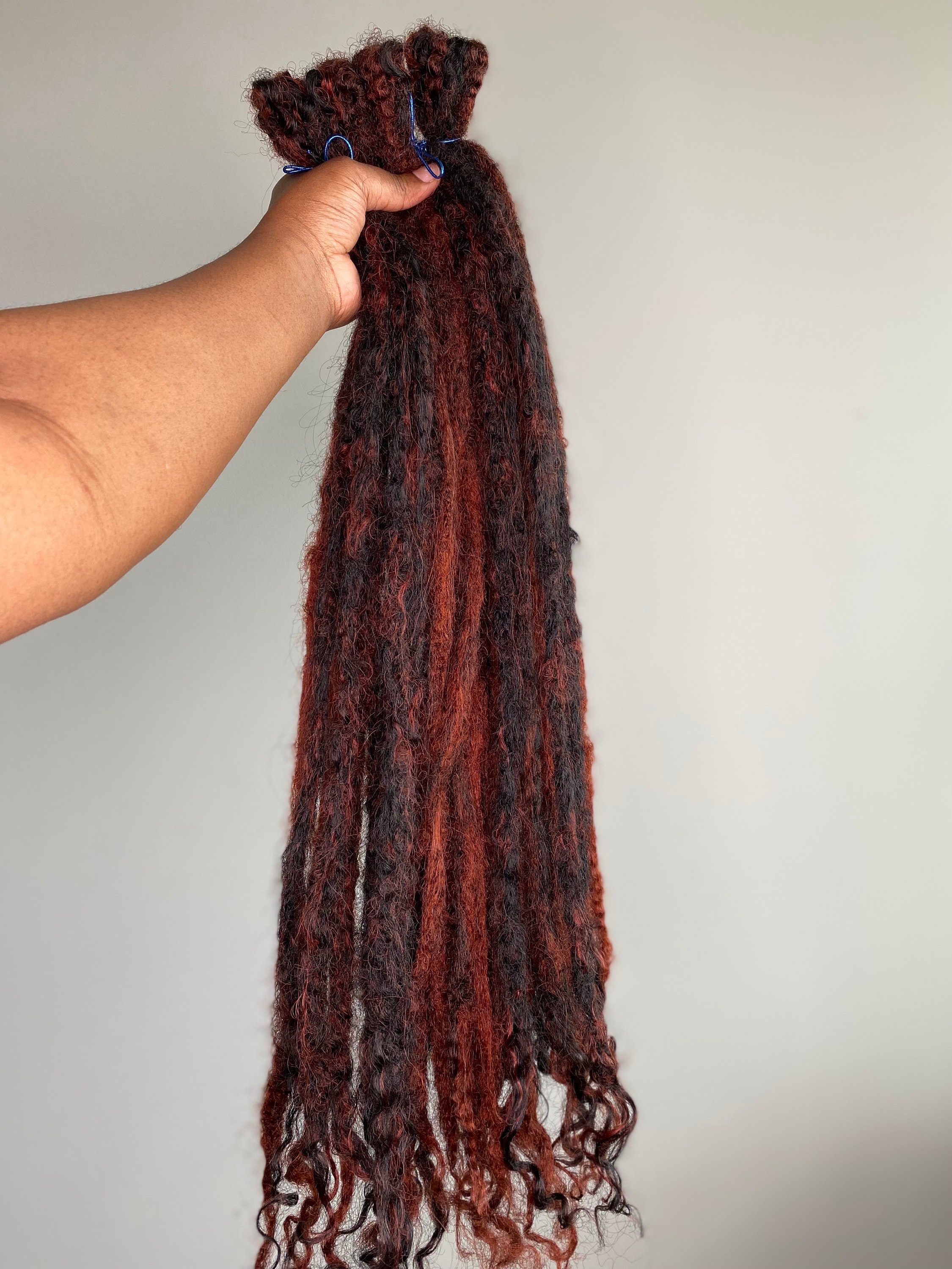 Sample Order Crochet Locs Virgin Hair Curls Distressed Locs - Etsy