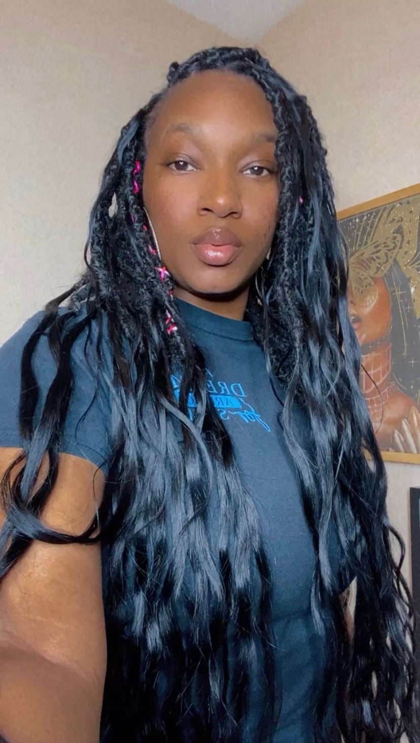 Sample Order Crochet Locs Virgin Hair Curls Distressed Locs - Etsy