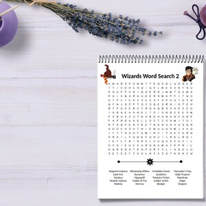 Wizard Word Search Printable Games - Etsy