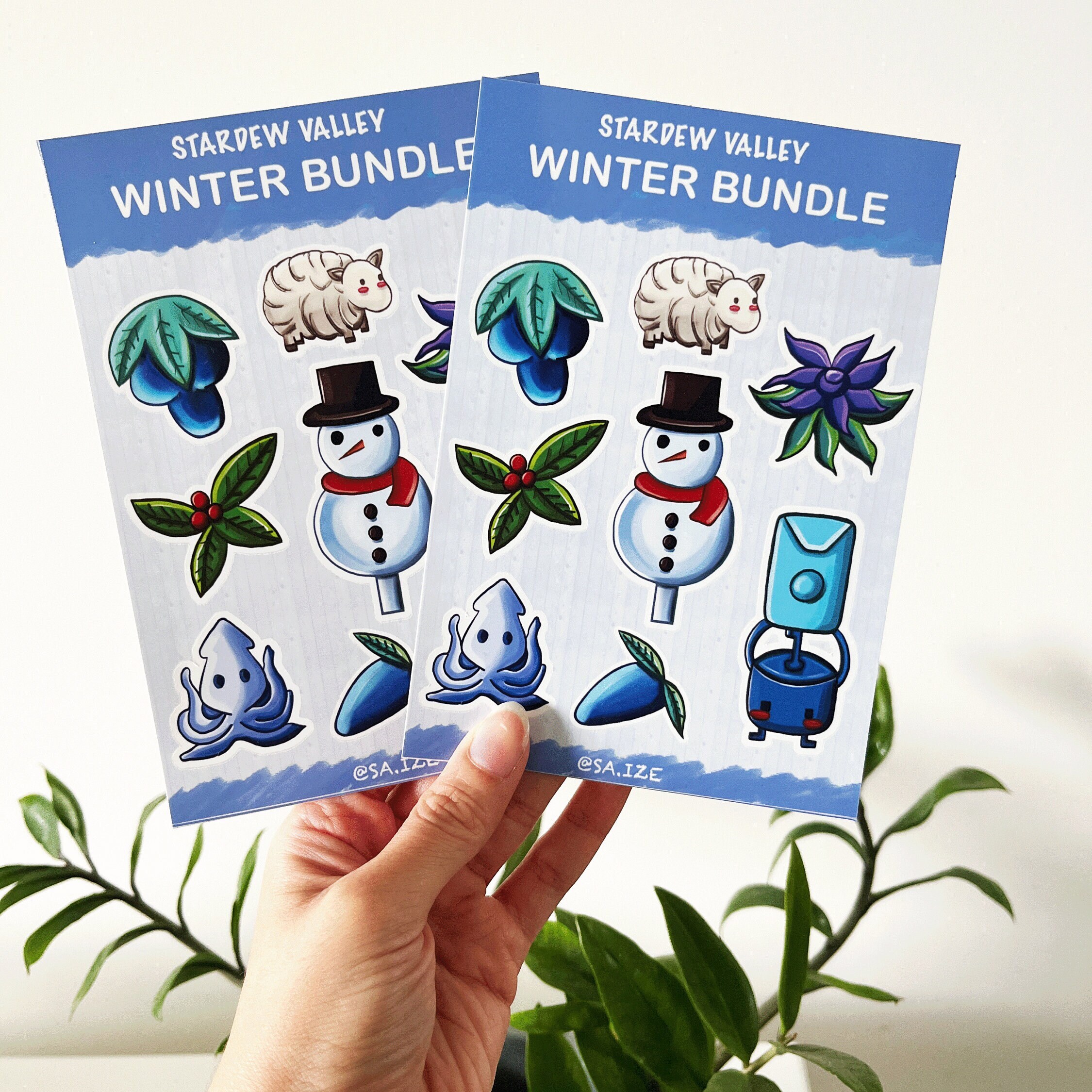 Stardew Valley Sticker Sheets (all Seasons) - Etsy