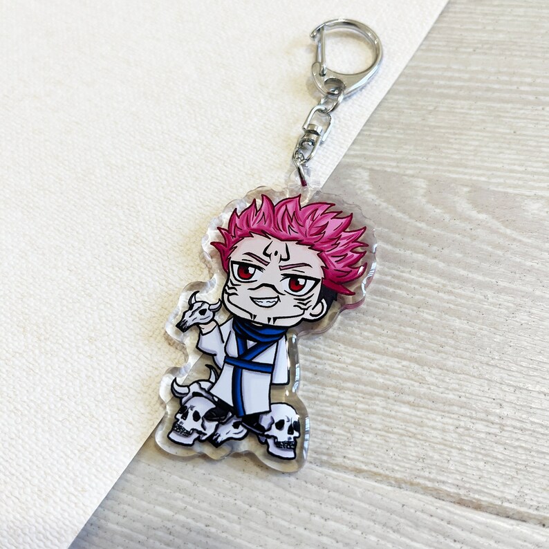 Gojo & Sukuna Charms/keychains - Etsy