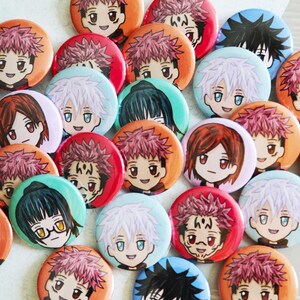 Jjk Button Pack - Etsy