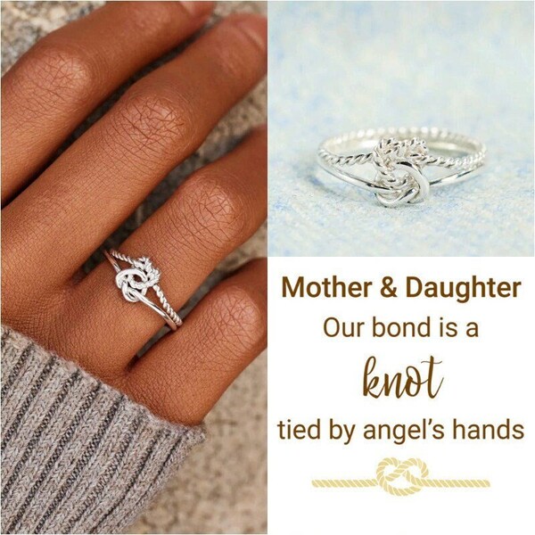 Mother Daughter Ring - Etsy
