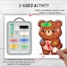Teddy Bear Bandage Color Matching First Aid Pretend Play Doctor Kit ...