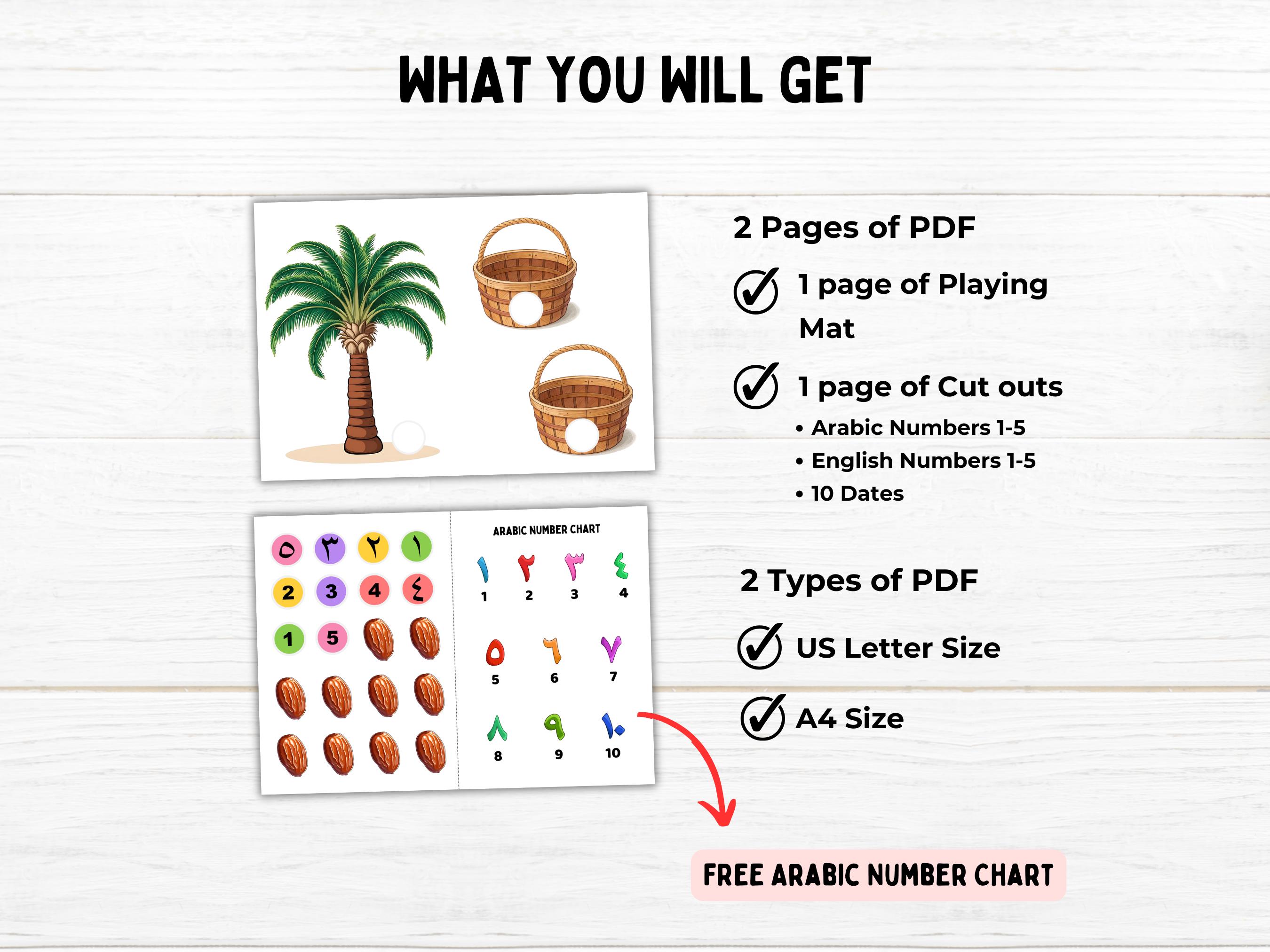 Ramadan Busy Book Arabic Numbers Activity Page Islamic Learning ...