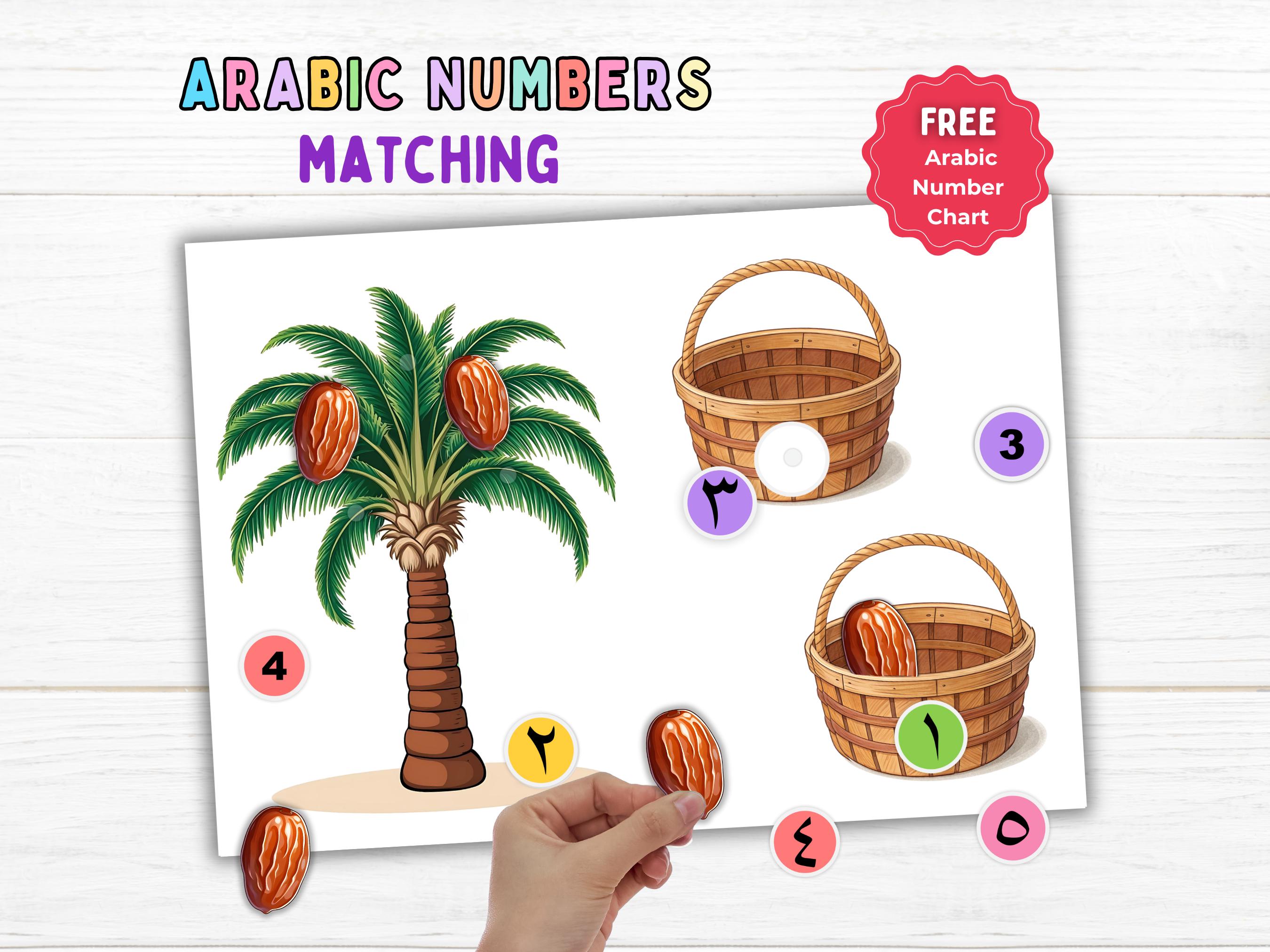 Ramadan Busy Book Arabic Numbers Activity Page Islamic Learning ...