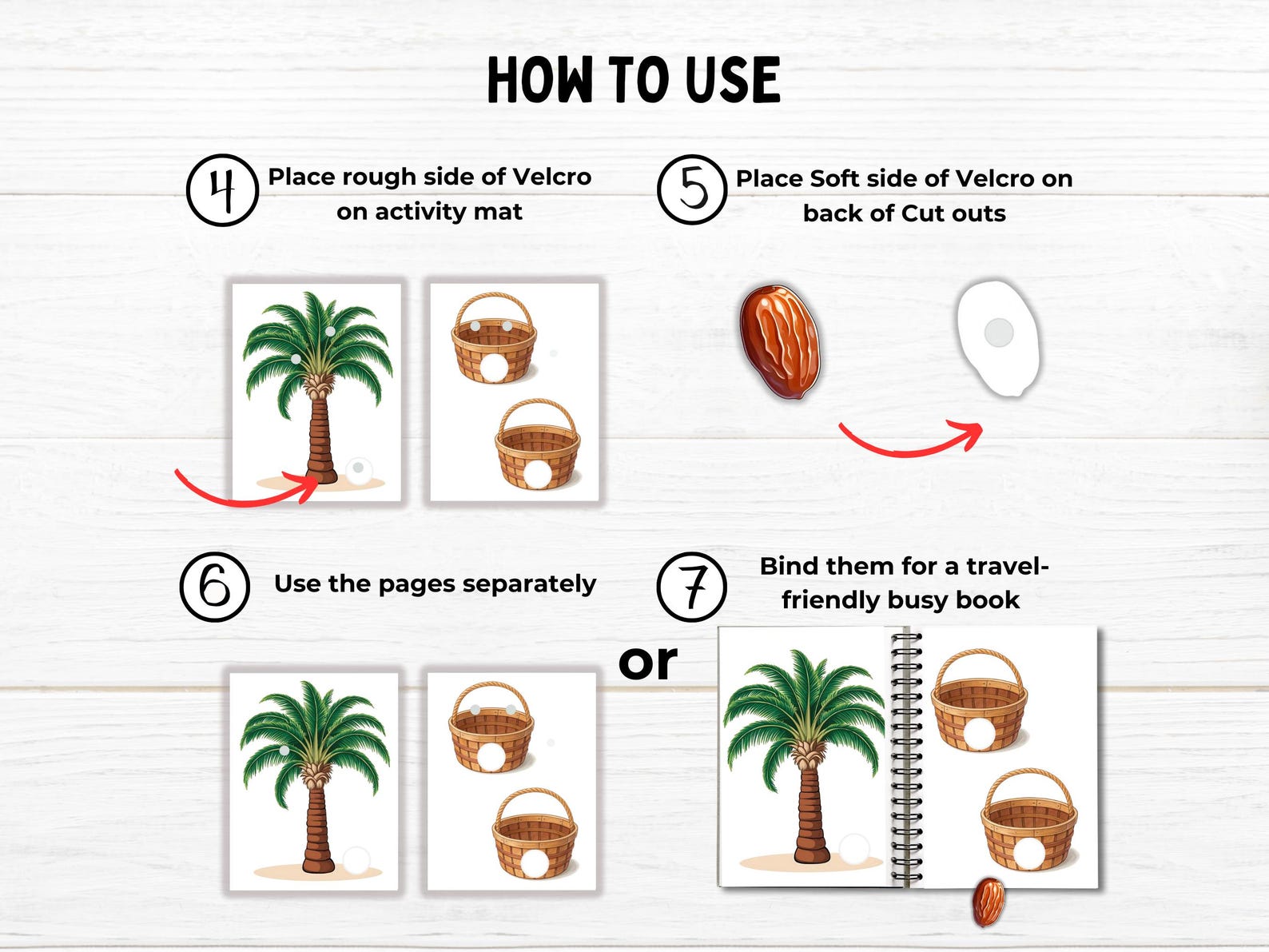 Ramadan Busy Book Number Matching Arabic and English Counting Activity ...