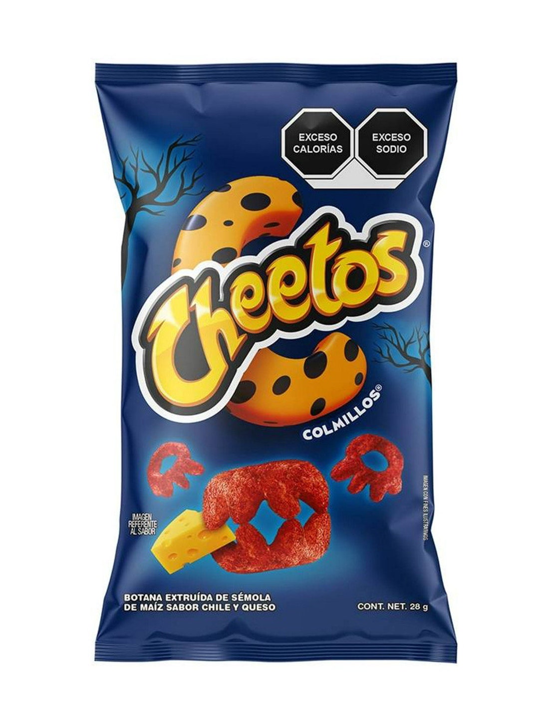 Botana Sabor Queso Picante Colmillos México Dulces Mexicanos Botana ...