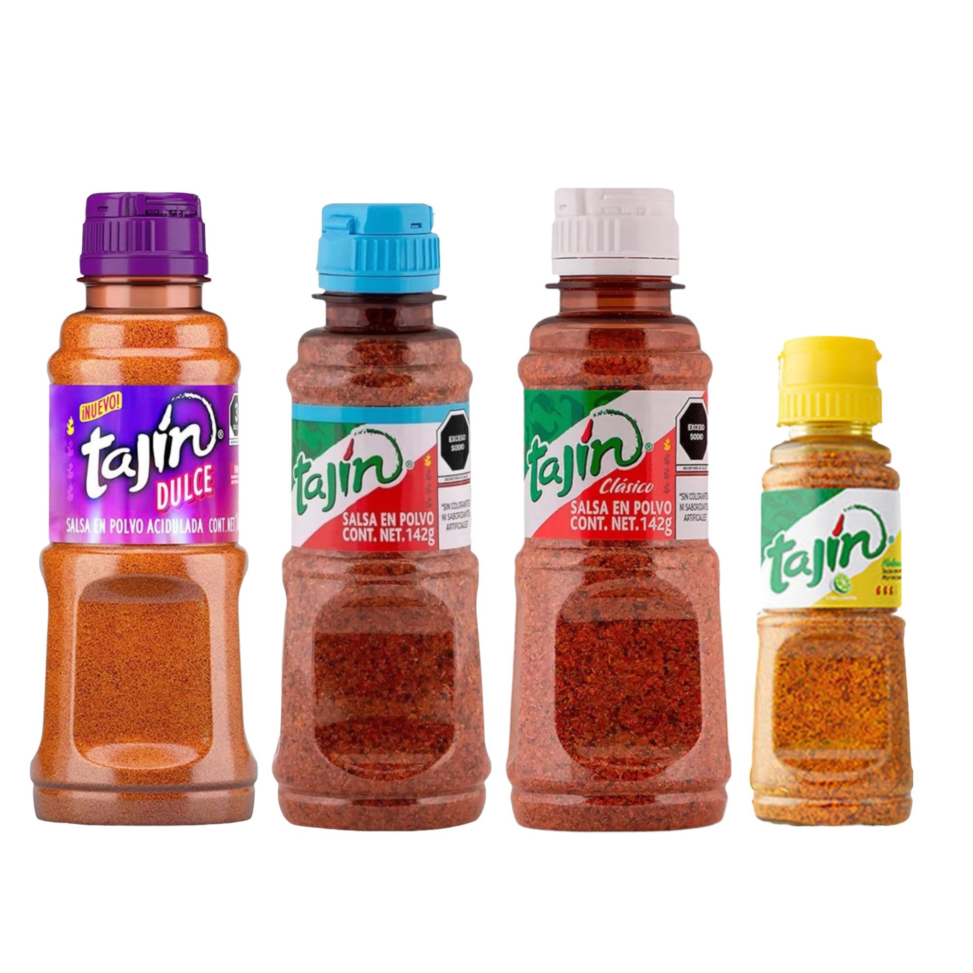 Set Variedad De Chile Tajin En Polvo Clásico, Bajo En Sodio, Dulce ...