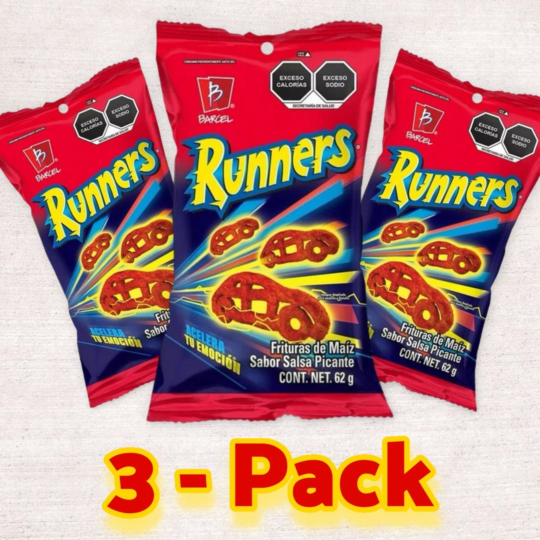 Papas Fritas Runners Sabor Chile Y Limón Botana Mexicana - Etsy