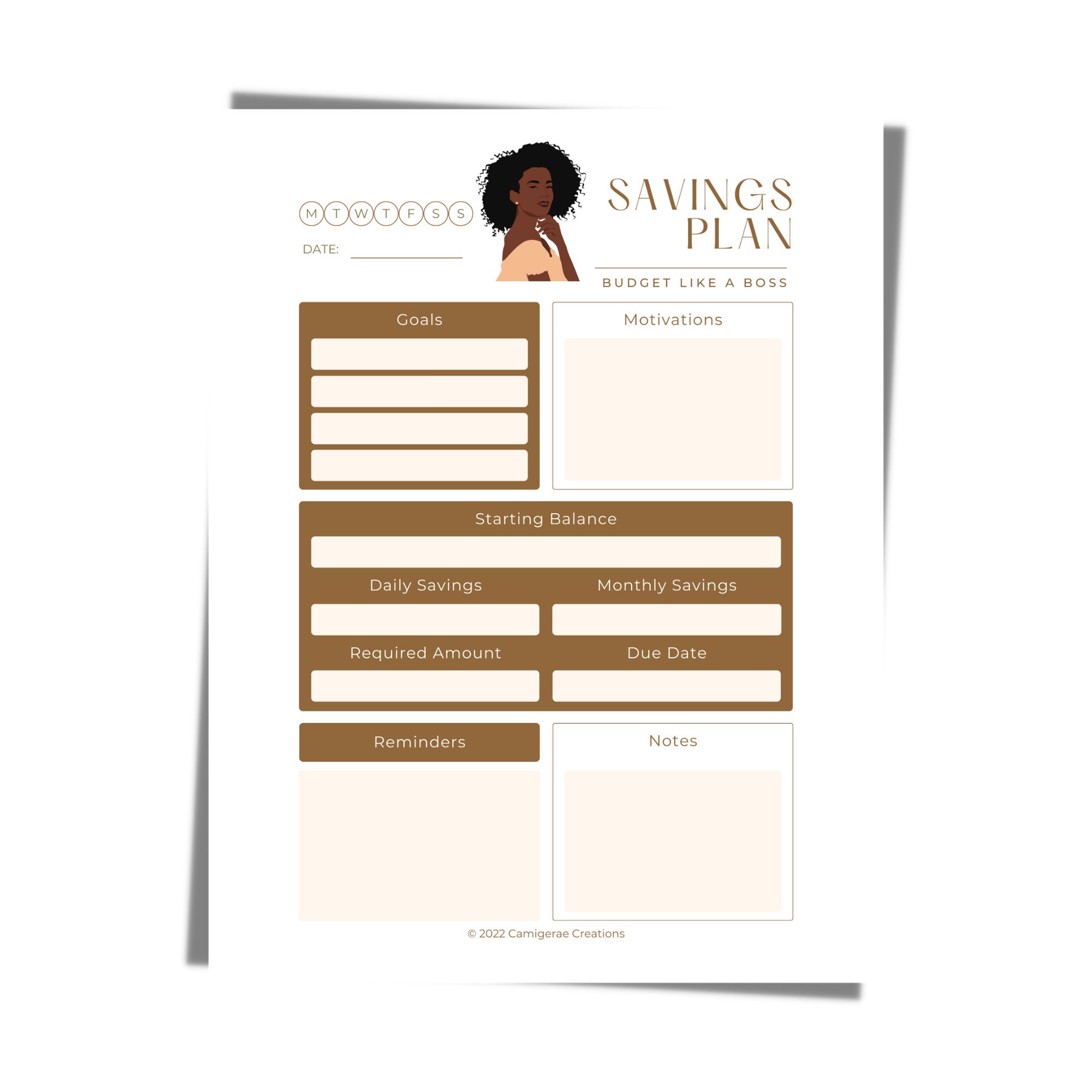Budget Like a Boss Bossy-her Planning Pages - Etsy