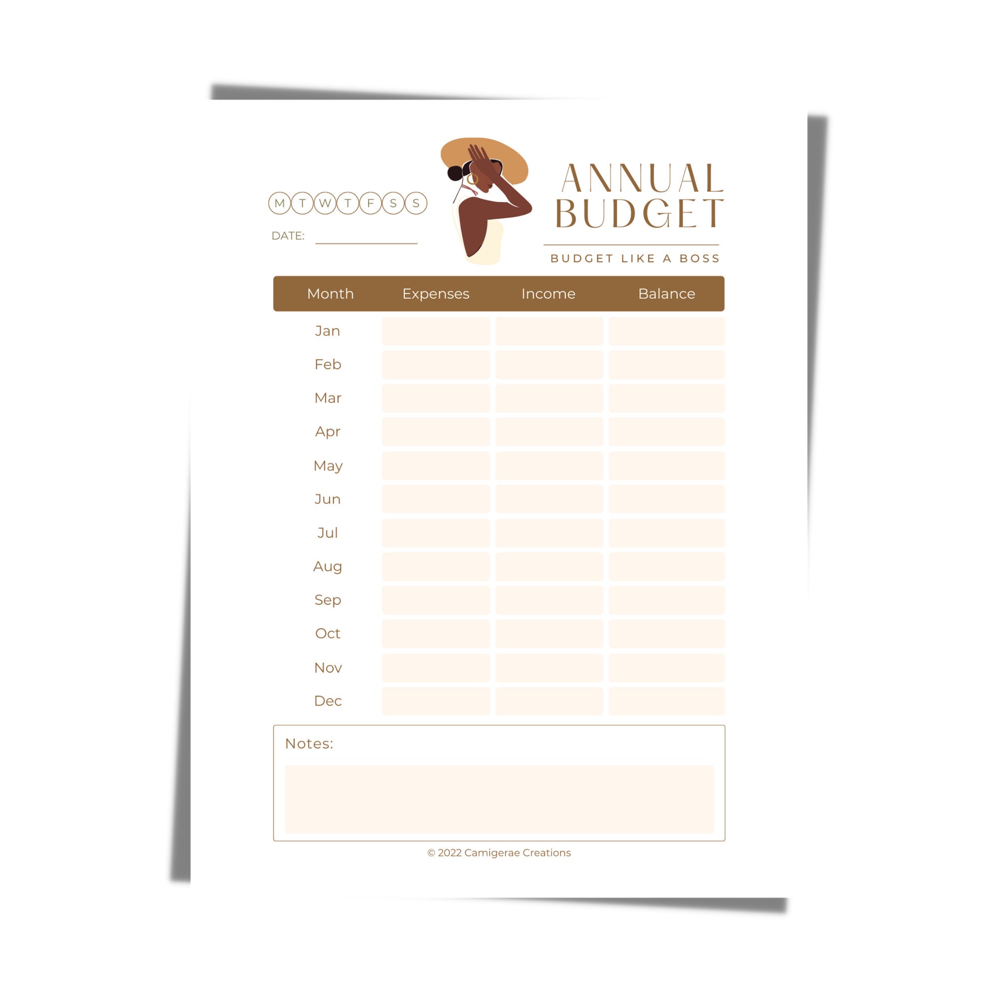 Budget Like a Boss Bossy-her Planning Pages - Etsy