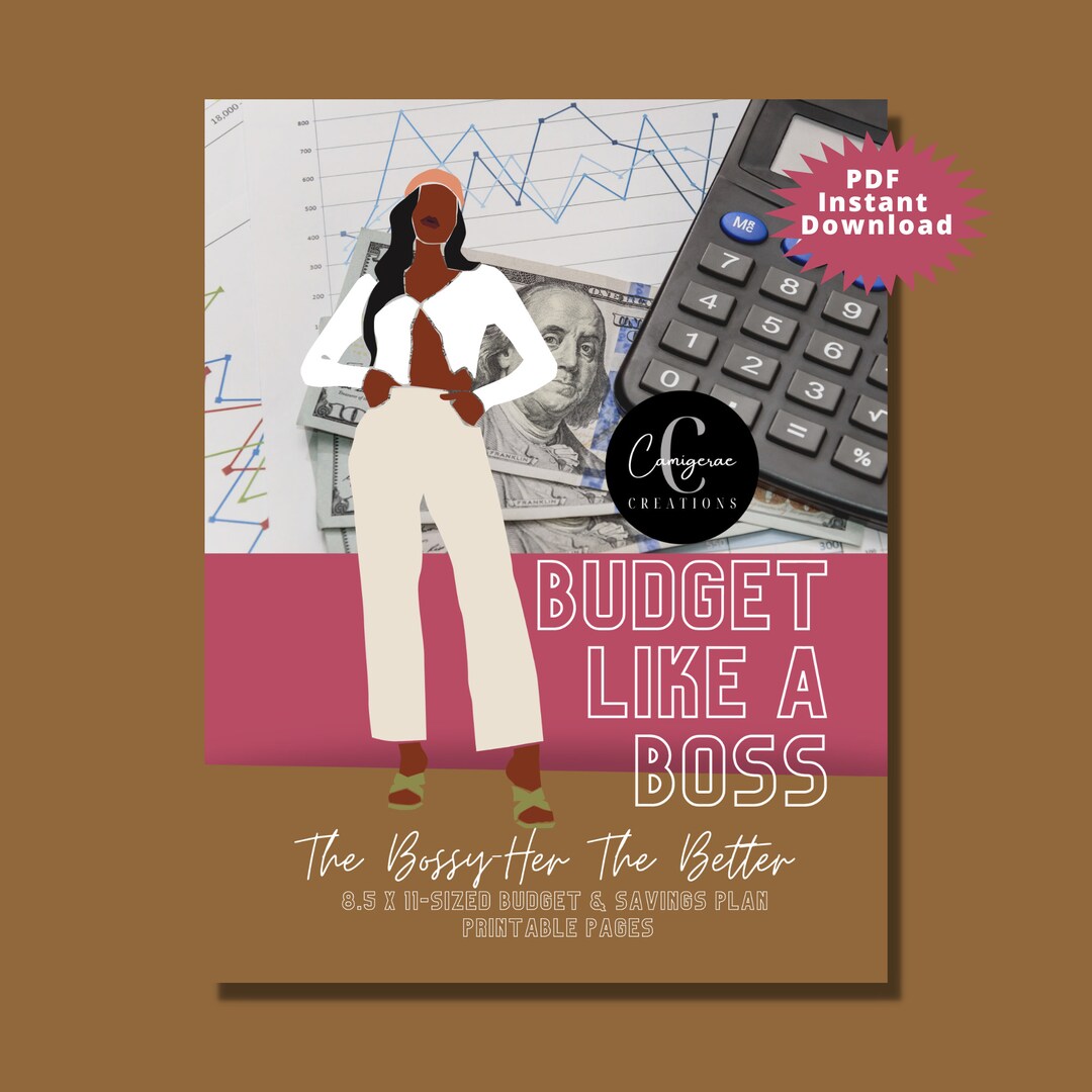 Budget Like a Boss Bossy-her Planning Pages - Etsy