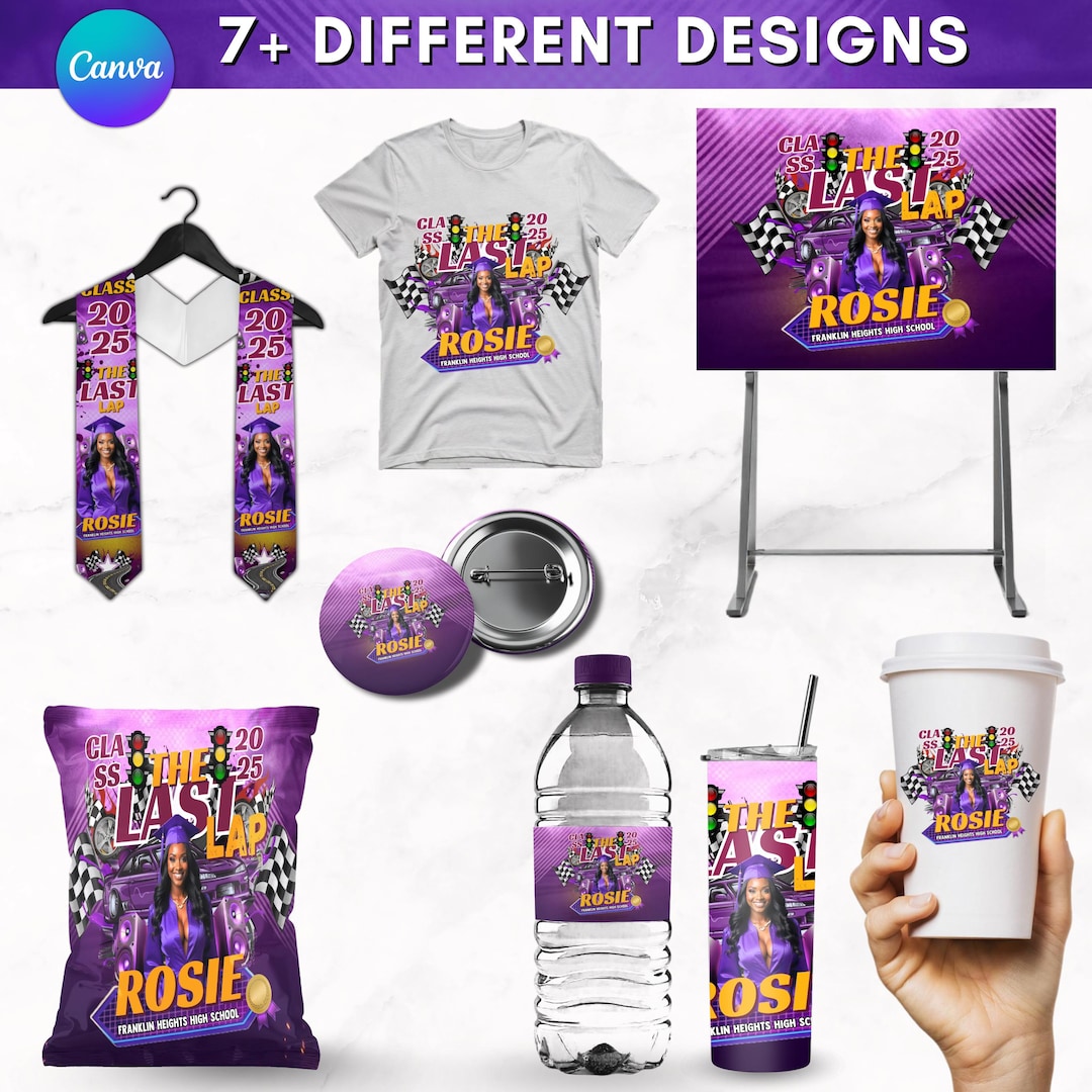 Last Lap Graduation Bundle, Graduation Bundle, Graduation Stole, 3d ...