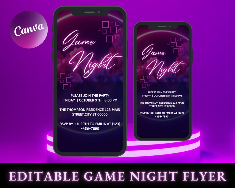 Game Night Sign Game Night Party Game Night Games Casino - Etsy