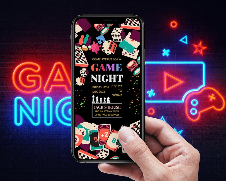 Game Night Flyer, Game Night Party, Game Night Games, Casino Night Party, Game Night Template ...